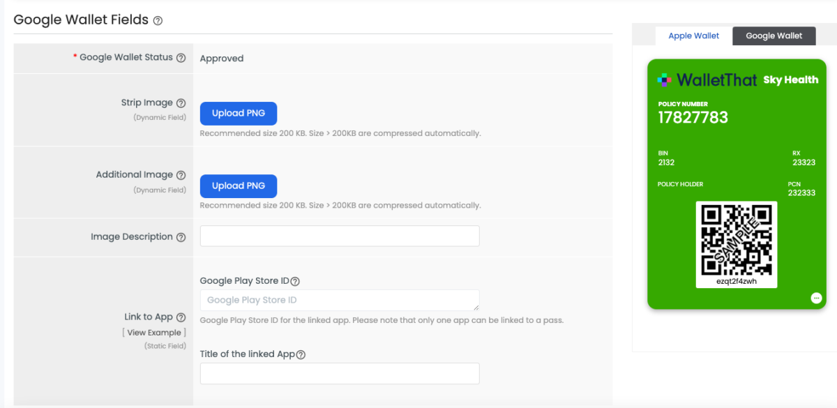 Creating a Pass Template for a Generic Pass - Wallet That