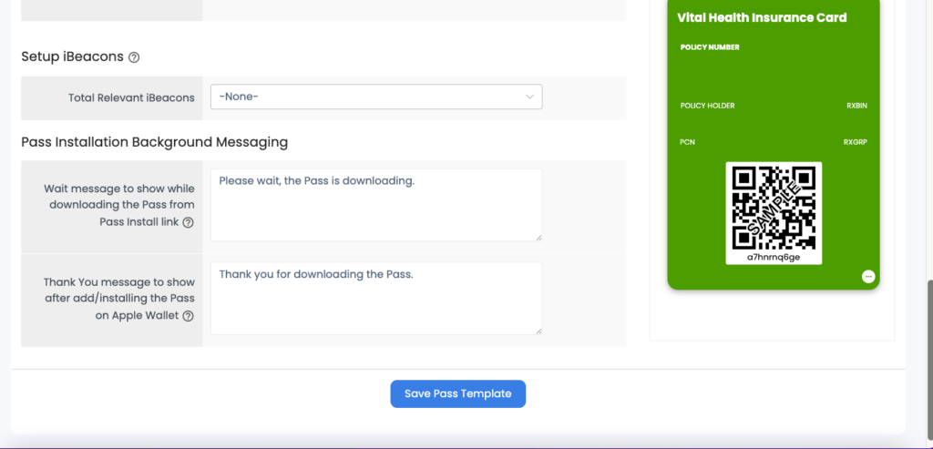 Creating a Pass Template for a Generic Pass - WalletThat